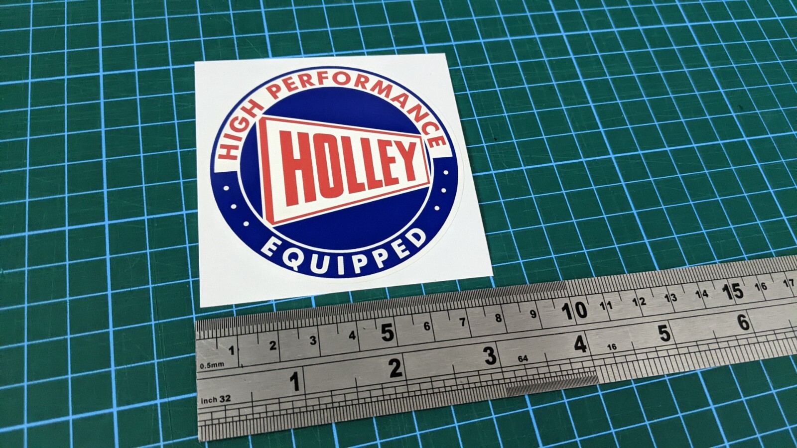 Holley Equipped Sticker Decal Hot Rod Classic American Car Retro | eBay UK
