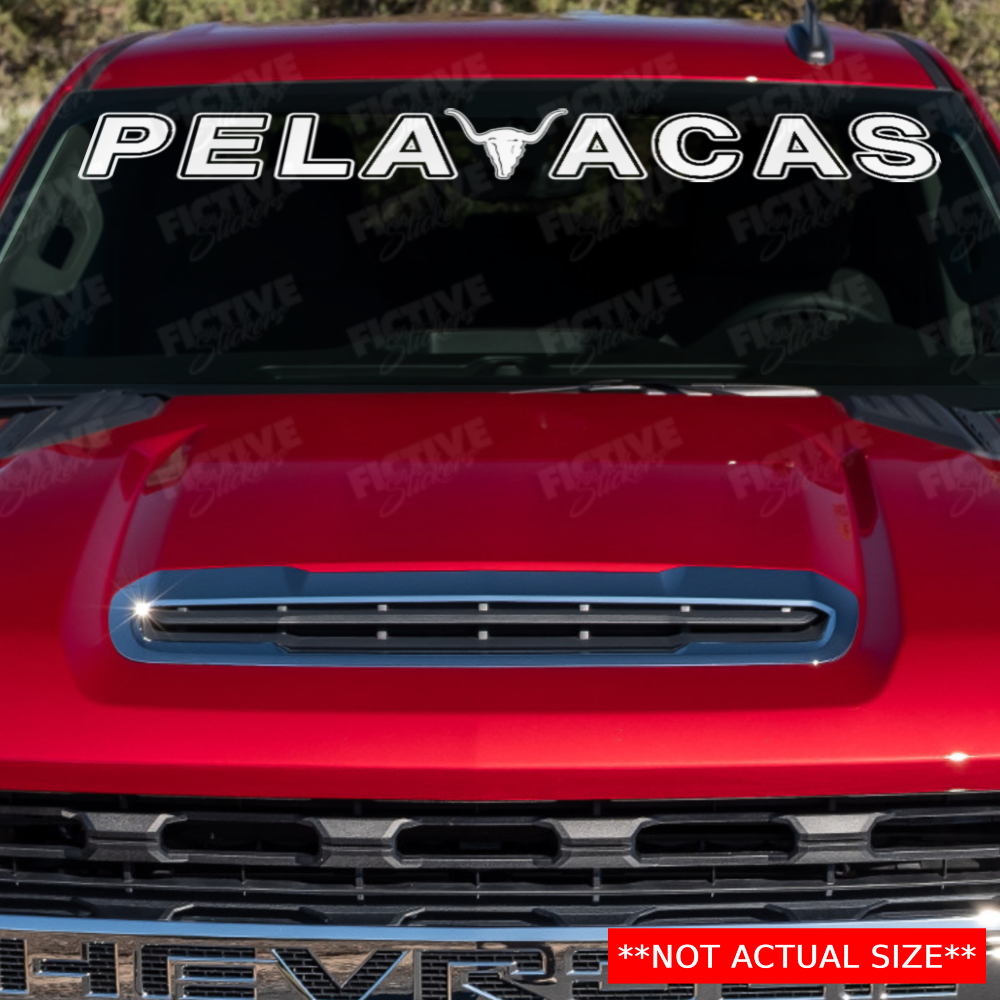 Pelavacas Chalino Sanchez Movie Pelicula Winshield Large 50" Decal ...