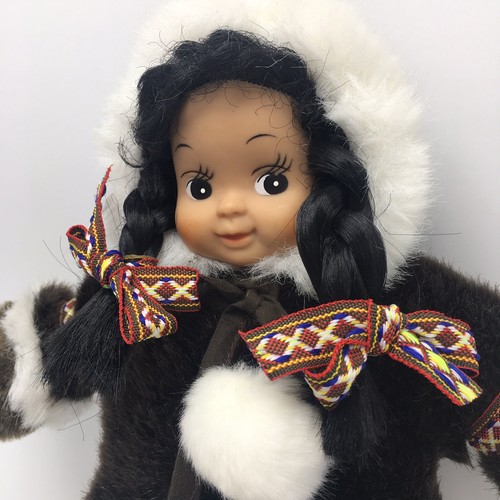 New Alaskan Friend Girl Doll Plush Anchorage Alaska Arctic Circle Fur ...