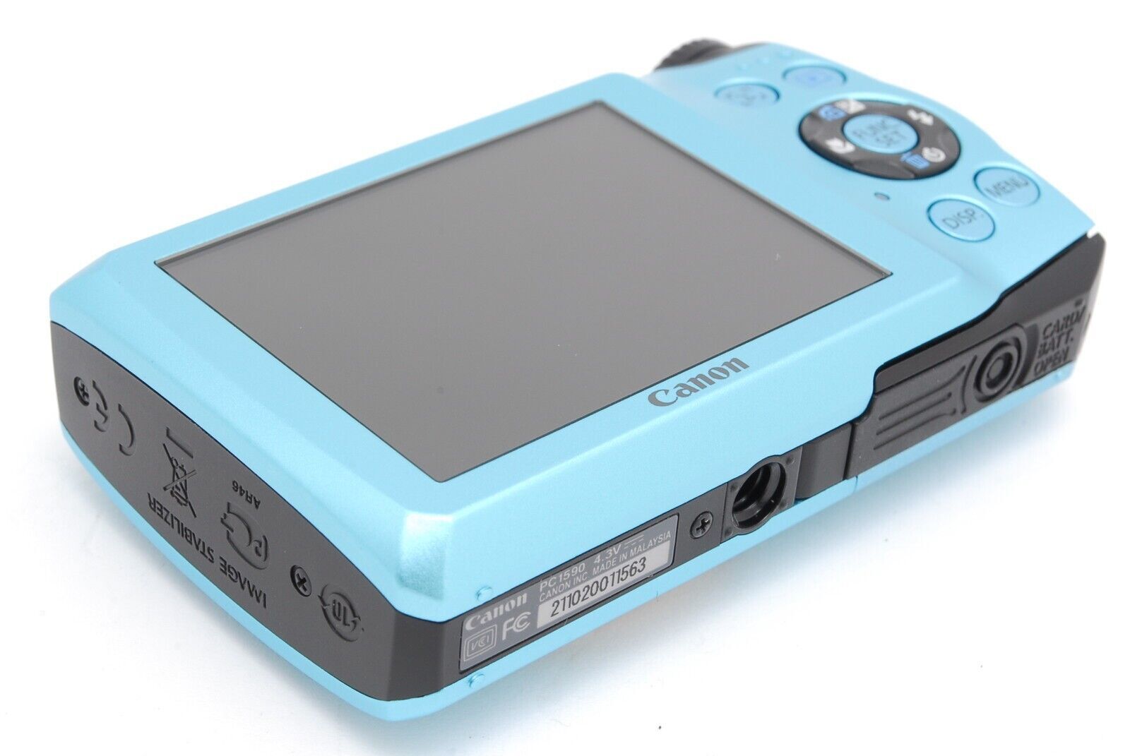 Canon PowerShot A3200 IS 14.1MP Digital Point & Shoot Camera Blue JAPAN ...