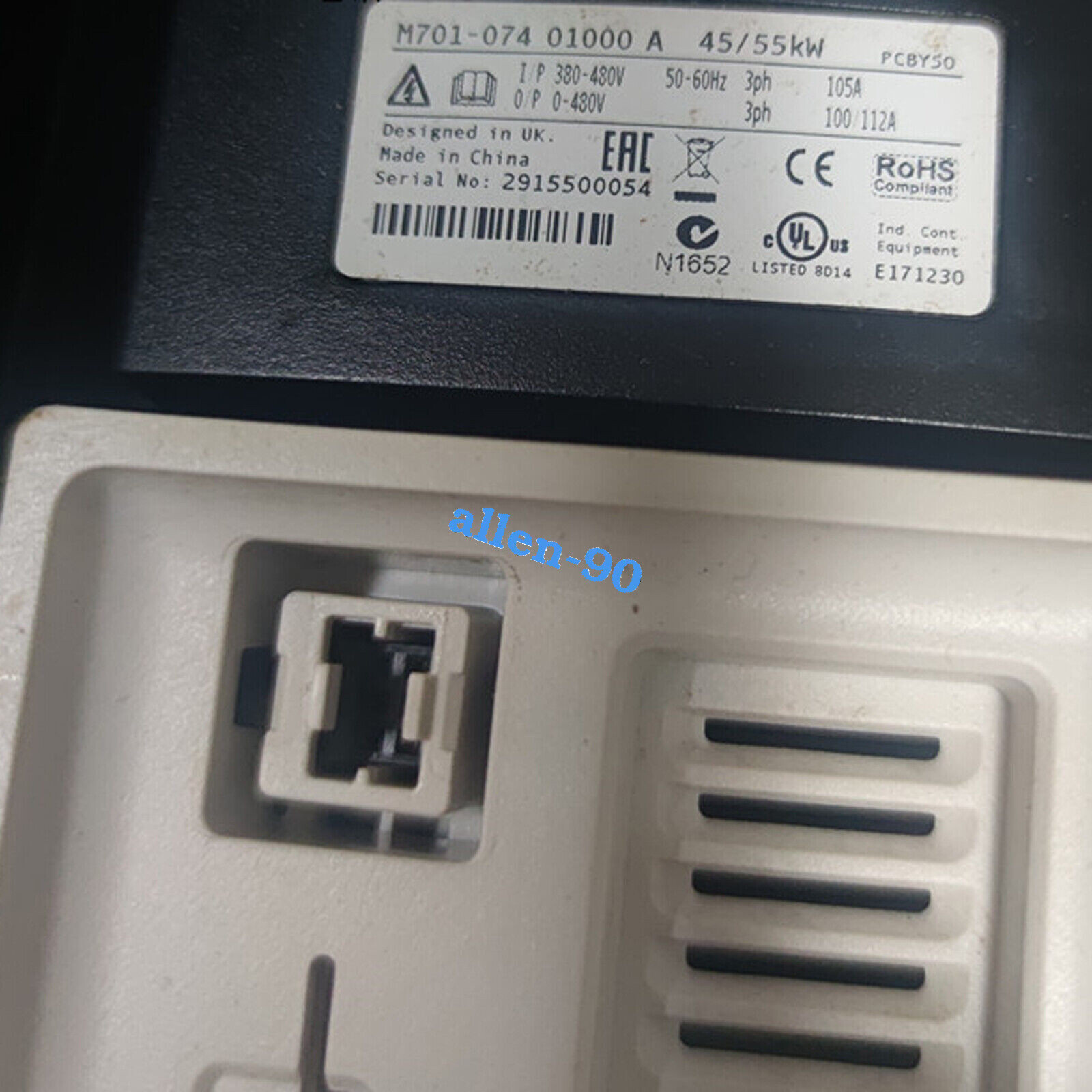 Emerson M701-074 01000 A Unidrive M7017401000A10100AB100 FAST SHIP | eBay