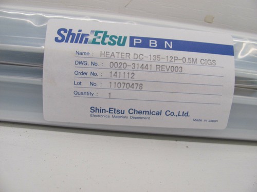 SHIN+ETSU PBN HEATER DC-135-12P-0.5 CIG | eBay