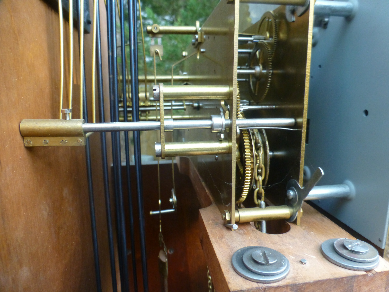 Daneker President Grandfather Clock OR Just the Movement or Weights or ...