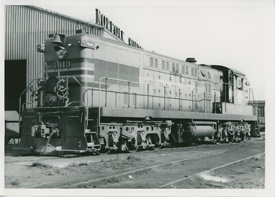 1960s Norfolk Southern Railroad Photo #1613 Baldwin AS-616 Switcher ...