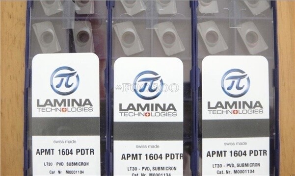 New 10Pcs/Box Lamina Apmt 1604 Pdtr LT30 Carbide Inserts mr | eBay