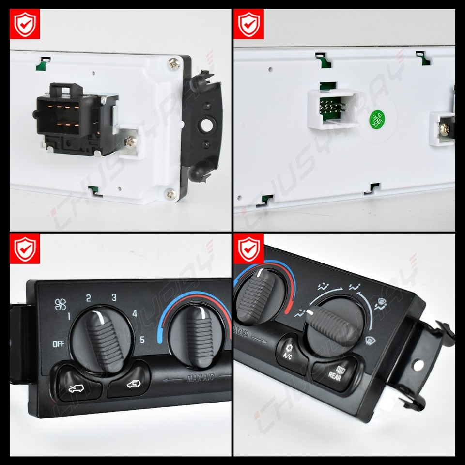 599-193 A/C Climate Control Module Panel For 2000-2001 2002 Chevrolet ...