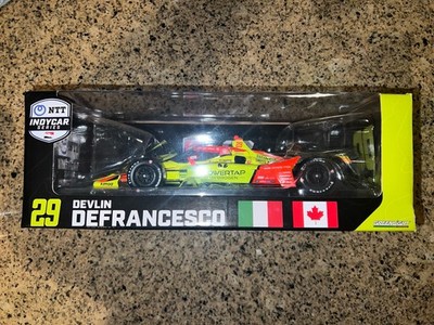 Devlin Defrancesco Autographed Indy Car Model Car 1:18 Limited Edition ...