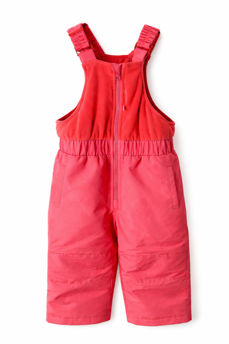 Slalom Girls Pink Snowboard Snow Ski Jumpsuit Sleeveless Zip snow Bib ...