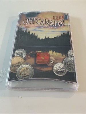 1998 OH Canada Specimen Mint Set (UNC. 7 Coins Cent to Two-Dollar)RJ | eBay