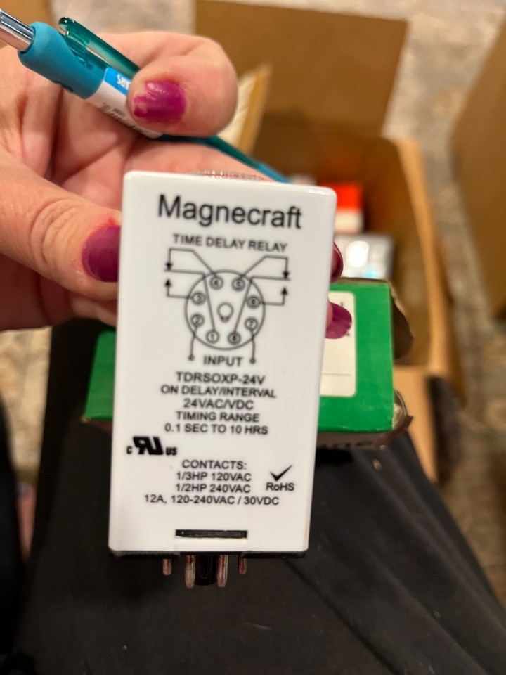 Schneider Electric Magnecraft Time Delay Relay TDRSOXP | eBay