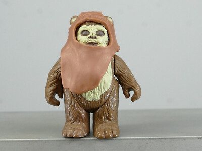 2676 STAR WARS VINTAGE EWOK WICKET W. WARRICK 1984 RETURN OF JEDI WITH ...