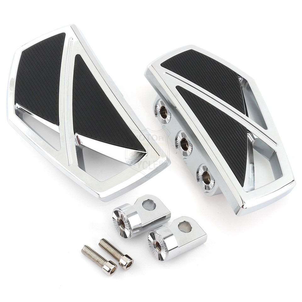 Motorcycle Mini Floorboards Foot Boards Pedals Pegs For Harley ...