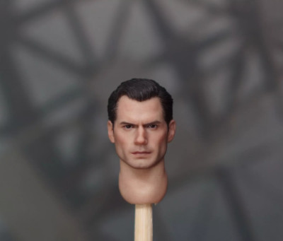 1/12 Scale Superman Henry Cavill Head Carved with Neck F &mafex Action ...