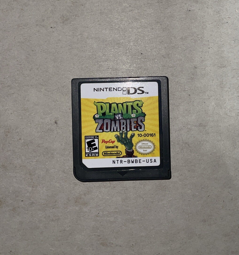 Plants vs. Zombies (Nintendo DS, 2011) Authentic Cartridge Only Tested ...