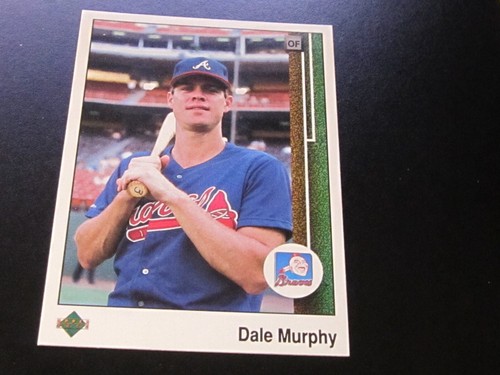 1989 UPPER DECK DALE MURPHY CARD #357 NM MT ATLANTA BRAVES LOW SHIPPING ...