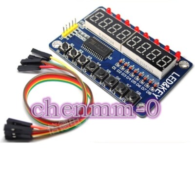 1PCS TM1638 Key Nixie /LED Display module (8-bit nixie LED key) #YT | eBay