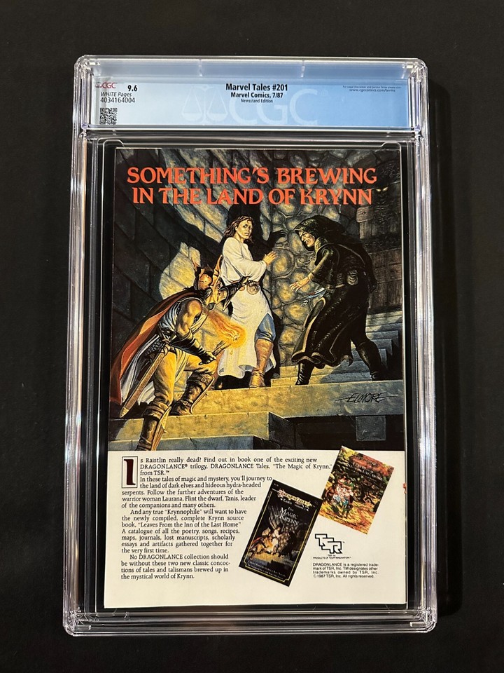 Marvel Tales #201 CGC 9.6 (1987) - Newsstand Edition - Spider-Man ...