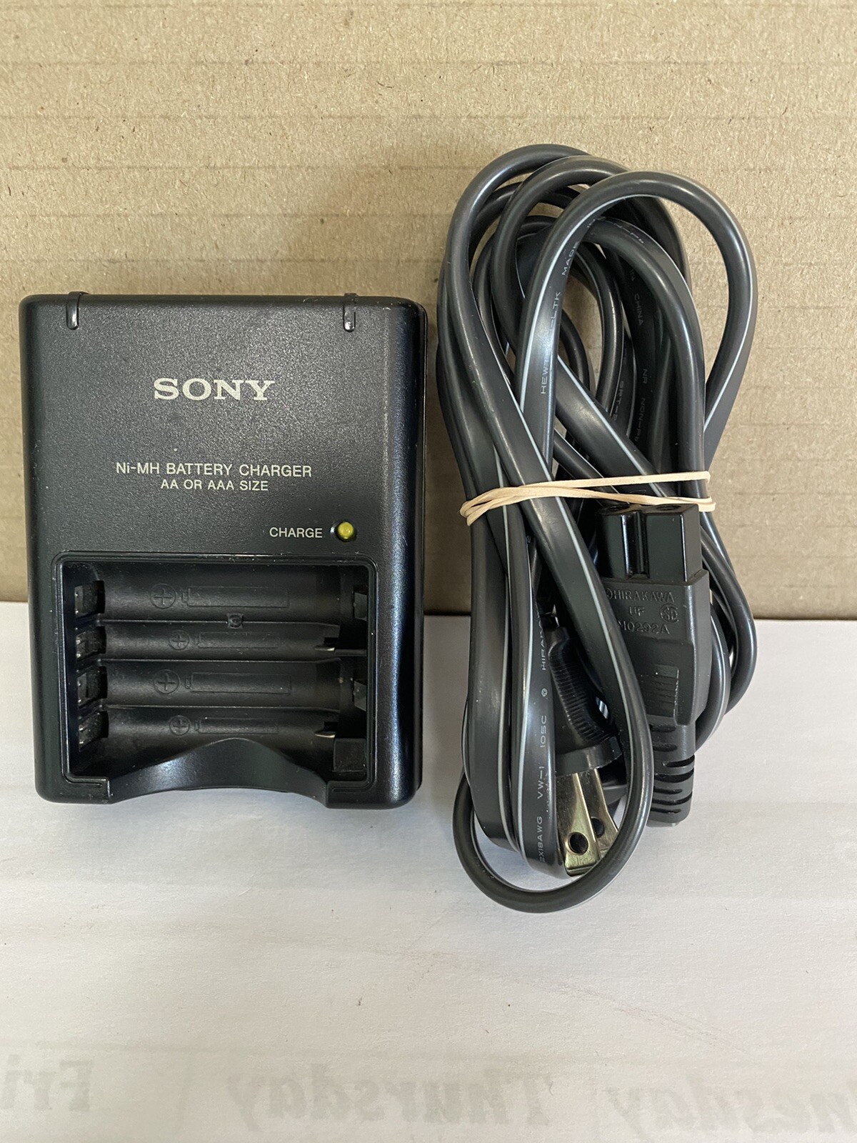 Sony Ni -MH Battery Charger AA & AAA 4 Size BC-CS2A With Cord | eBay