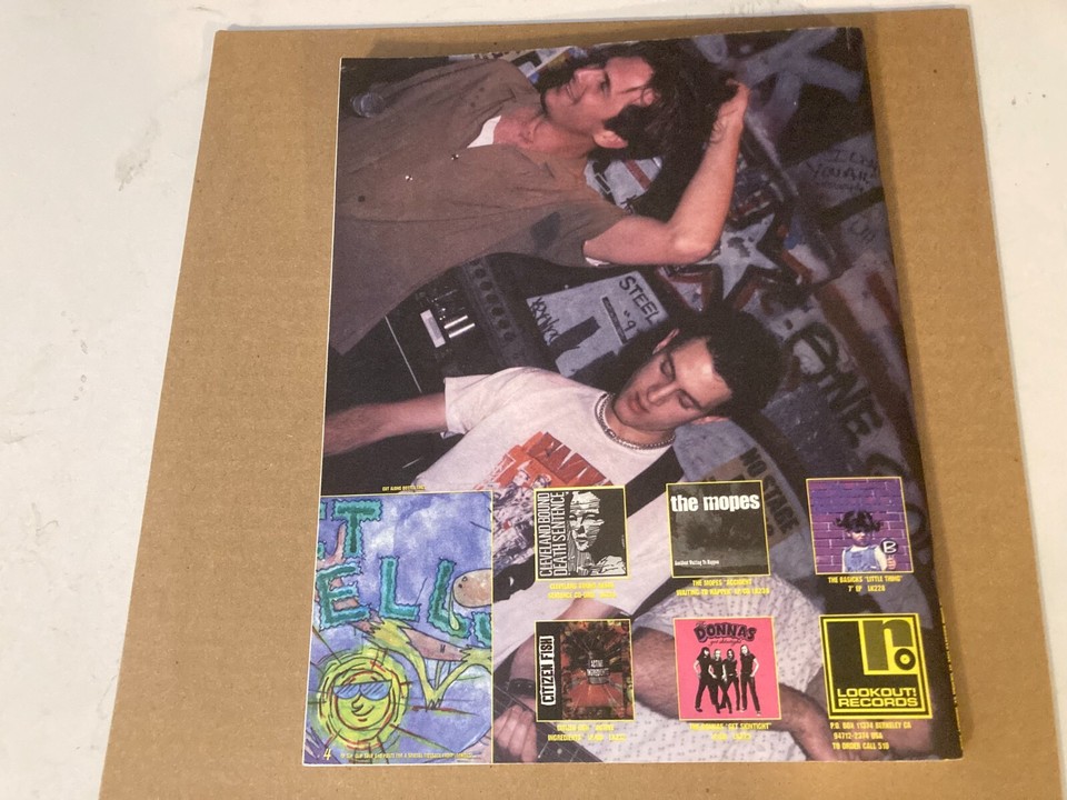 Punk Planet 33 Zine Melvins Alkaline Trio Euphone Fugazi Hacktivism ...