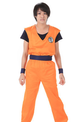 DBZ DragonBall Z Cosplay Costume Kakarot Son Goku Training Uniform 1st ...