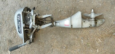 parting out martin 4.5hp bb 56418 45 outboard boat motor ( 60 6hp 40 ...