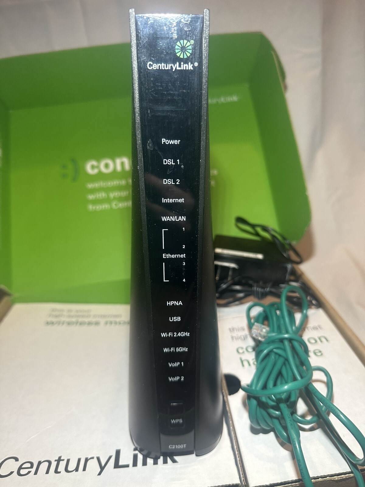 CenturyLink Technicolor C2100T DSL Fiber Wi-Fi Modem Router | eBay