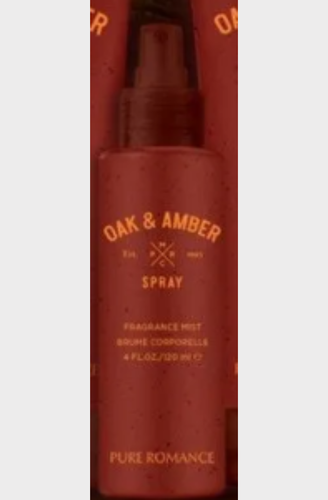Pure Romance Oak & Amber Spray plus Free Gift included | eBay
