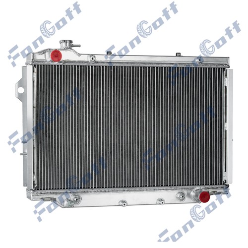 4 Row Radiator Fit LandCruiser 80 Series FZJ80 1FZ-FE 4.5L HZJ80 1HZ ...