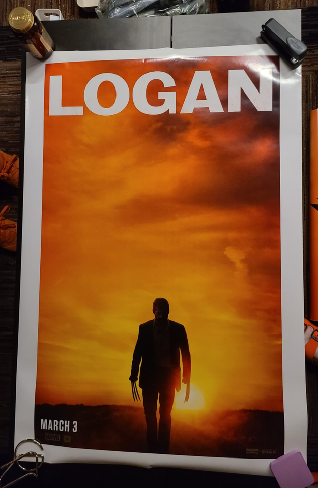 LOGAN 2017 Original Theatrical TEASER Poster HUGH JACKMAN Marvel ...