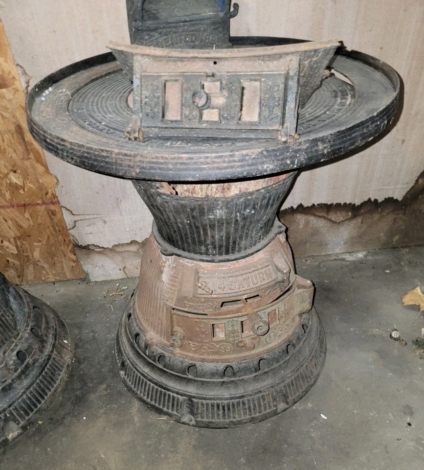 Antique Railroad Caboose Coal Stoves, Saturn Stoves | eBay