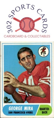 1968 Topps #9 George Mira | eBay