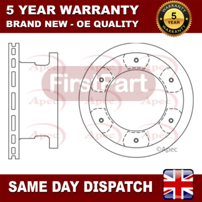 Fits Iveco Daily 2006- 3.0 D FirstPart Rear 1x Brake Disc 2996049 | eBay