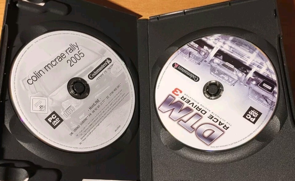 DTM Race Driver 3 + Colin Mcrae Rally 2005 - giochi PC - raro | eBay