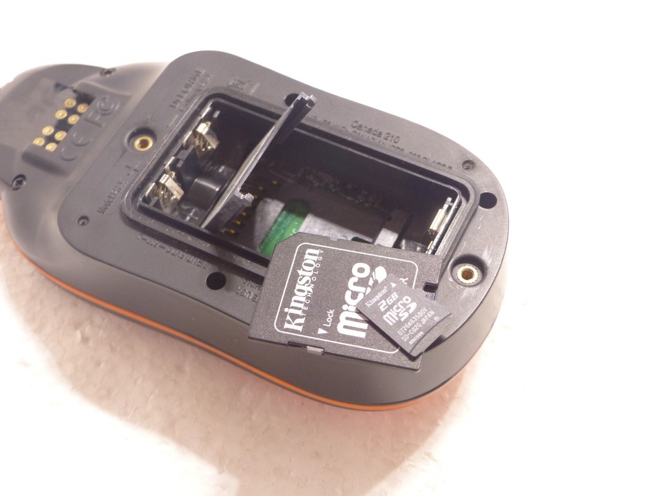 DeLorme Earthmate PN-40 Handheld Hiking Camping Navigation GPS Orange w ...