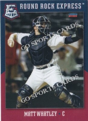 2023 Round Rock Express Matt Whatley RC Rookie Texas Rangers Minor ...