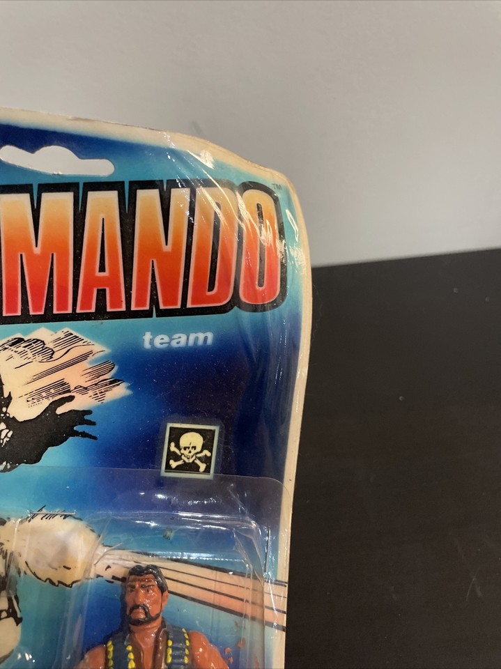 Schwarzenegger Commando Diamond Toymakers 1985 Team Mock Up Super Rare ...