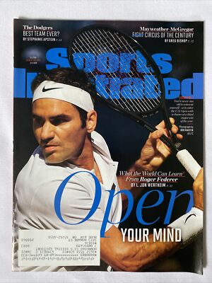 2017 August 28 Sports Illustrated Magazine Roger Federer The GOAT ...