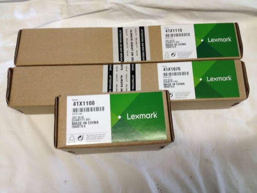Lexmark printer maintence parts- 41X1076/41X1119/41X1108 - lot of 3 | eBay