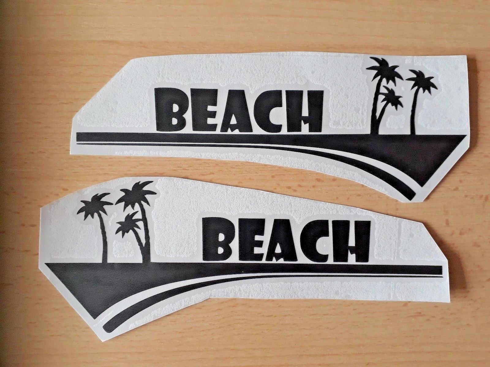 Motorhome,Caravan Beach, surf ,Car,Van,Window,Vinyl graphics/sticker ...
