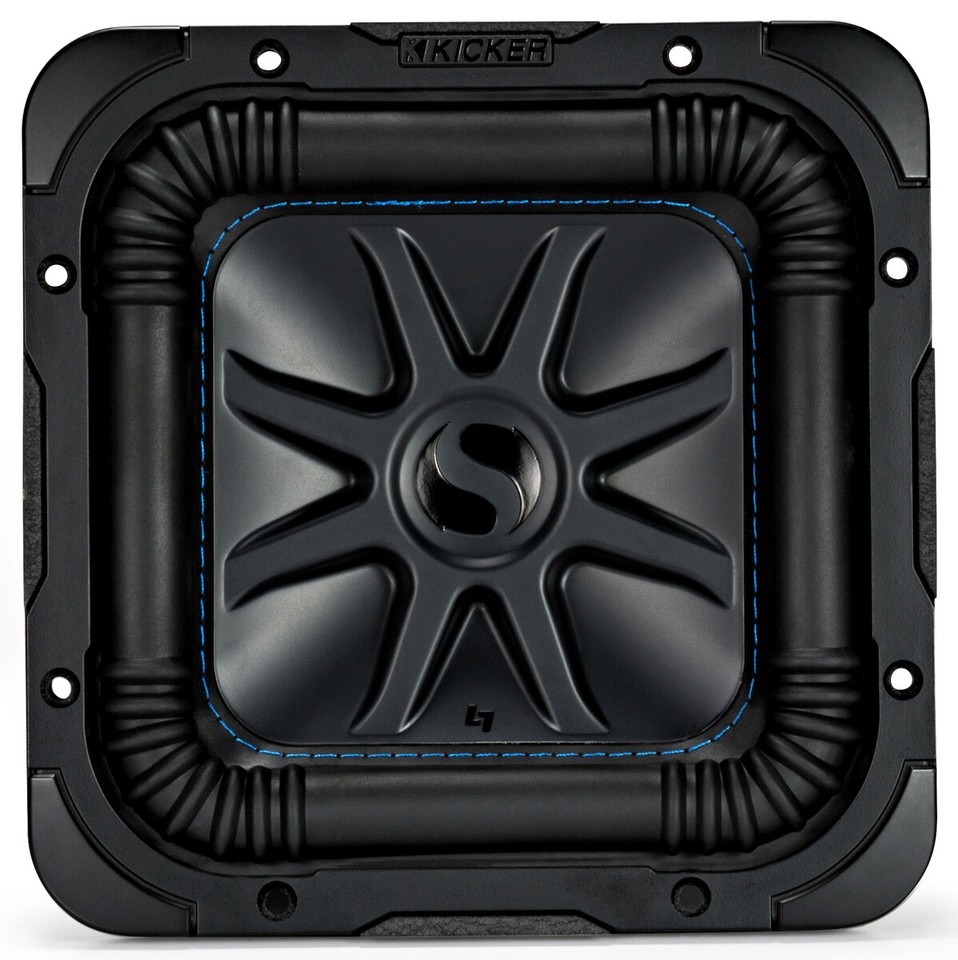 Kicker L7S8 Car Audio Solo-Baric 8 Subwoofer Square L7 Dual 2 Ohm Sub ...