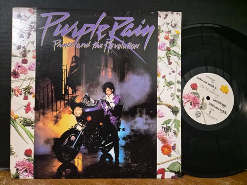 Prince Purple Rain 1984 w/POSTER! Lets Go Crazy When Doves Cry I Would ...