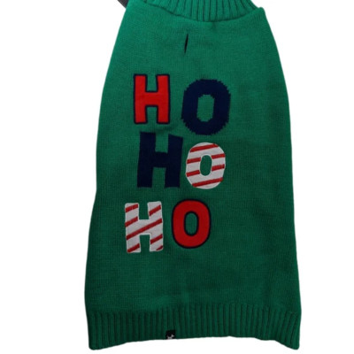 Hotel Doggy Green Ho Ho Ho Sweater Size Large NWT | eBay