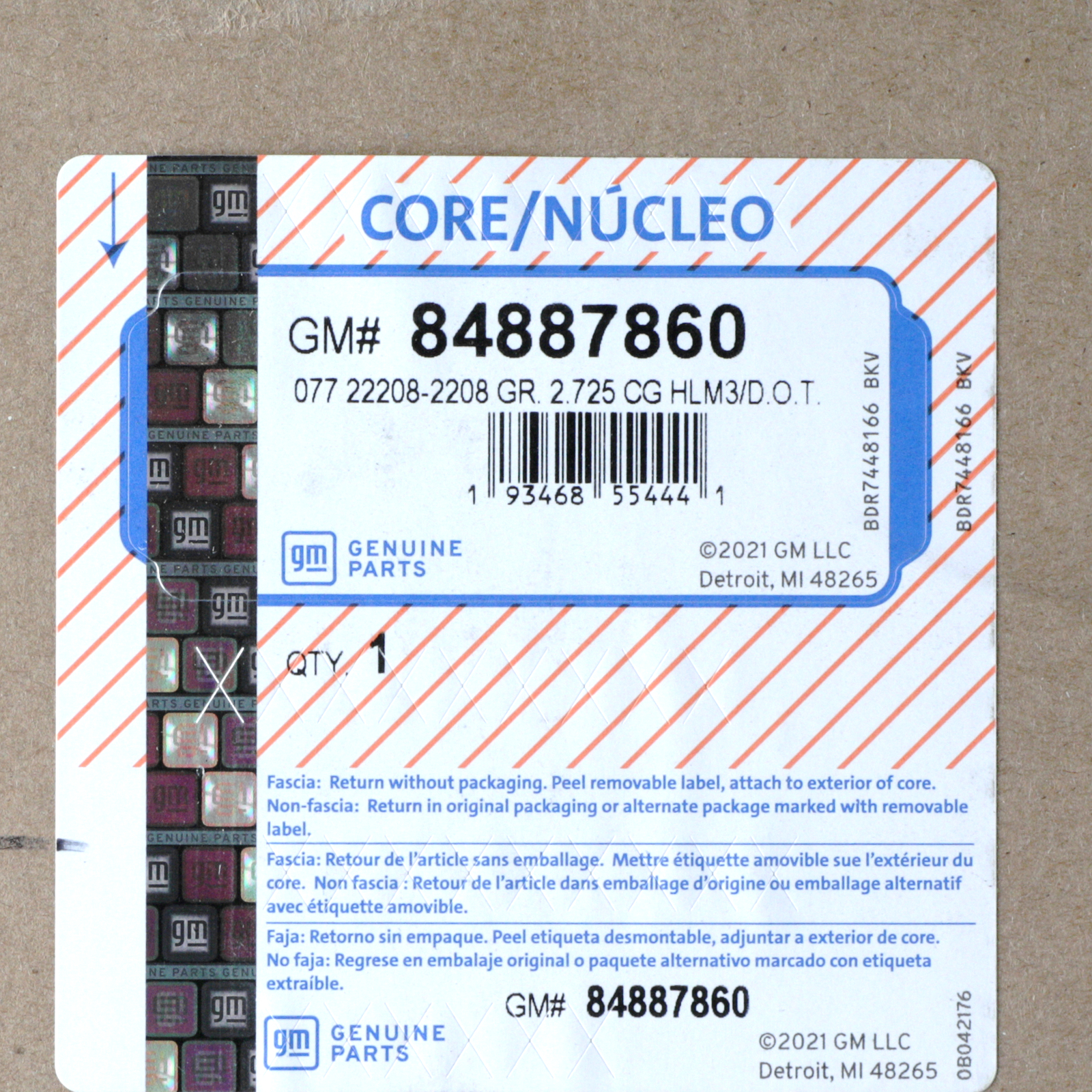 2018-2021 Chevrolet Traverse Head Light Lamp Passenger Side | 84887860 ...