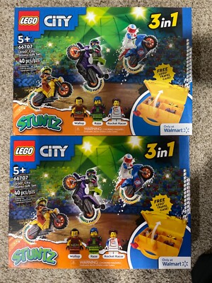 Lot of 2 LEGO CITY: LEGO City Stuntz Gift Set (66707) 673419368438| eBay