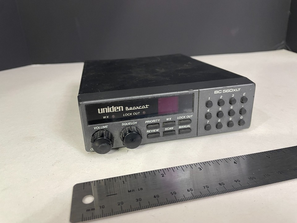 Uniden Bearcat Police Scanner VHF BC560XLT ~ No Antenna or Power Supply ...