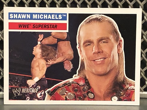 2005 Shawn Michaels Topps Heritage II WWE Wrestling Card #27 NXT DX NWO ...