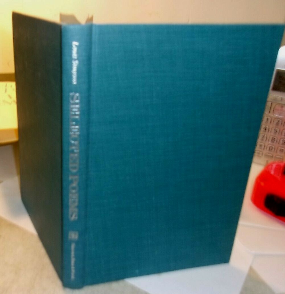 Louis Simpson SELECTED POEMS HC DJ Stated First Edition 1965 REDUCED ...