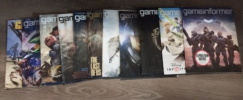 Lot of 11 Game Informer Video Game Magazines: 221-224, 226-230, 266 ...
