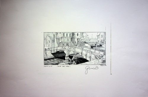 Pocahontas II New World SIGNED Dennis Greco Production Background ...