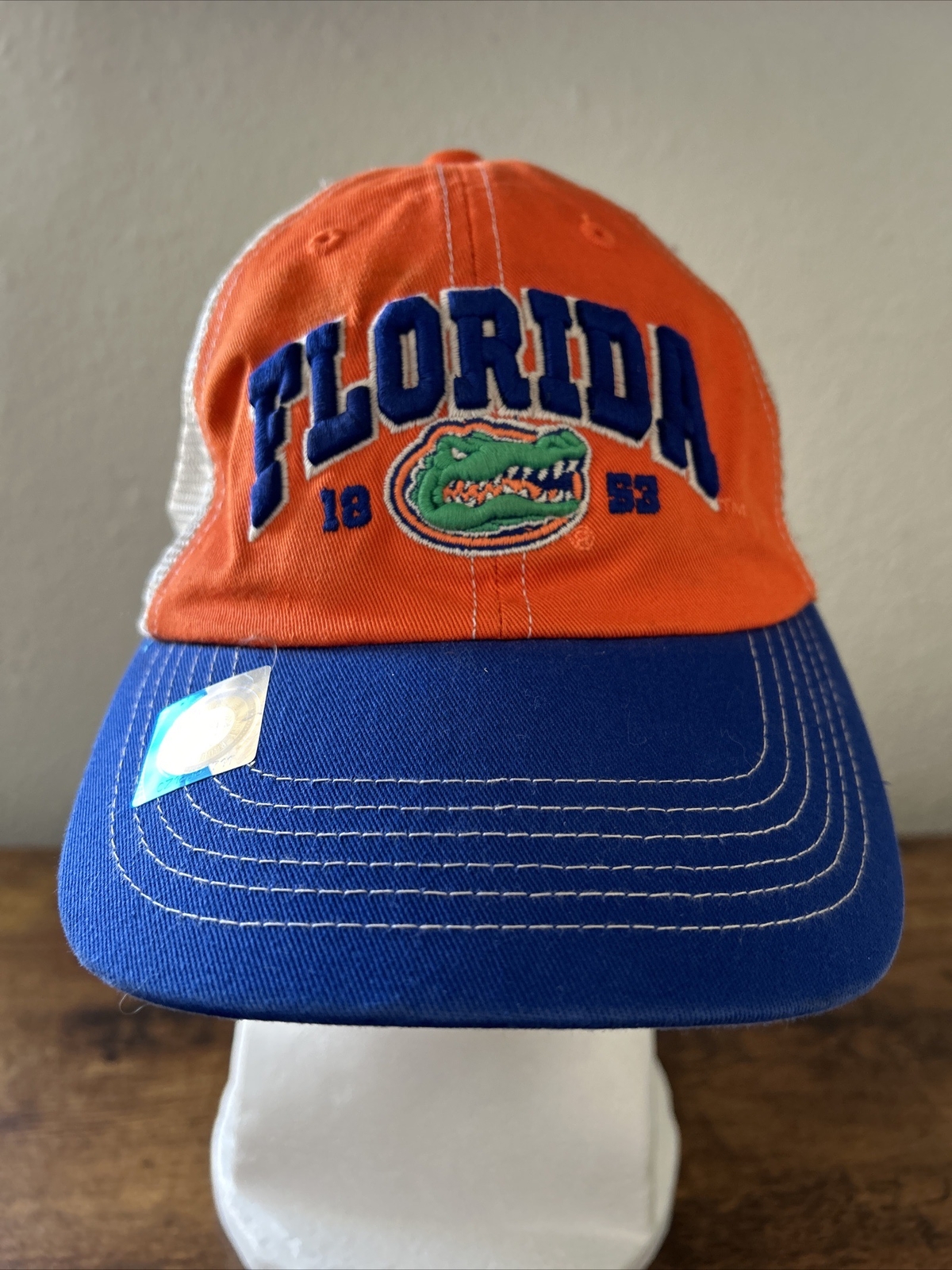 University of Florida Gators Hat Cap Snap Back Blue Orange UF College ...